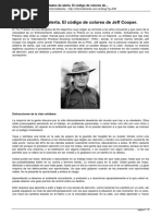 Código de Colores de Jeff Cooper | PDF