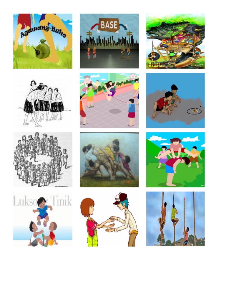 Traditional Filipino Games List | PDF