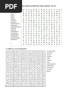 Sopa de Letras de Propiedades de La Materia - 226 | PDF | Materiales ...