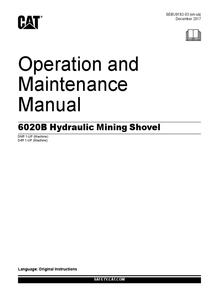 6020B Hydraulic Mining Shovel Manual | PDF | Computers