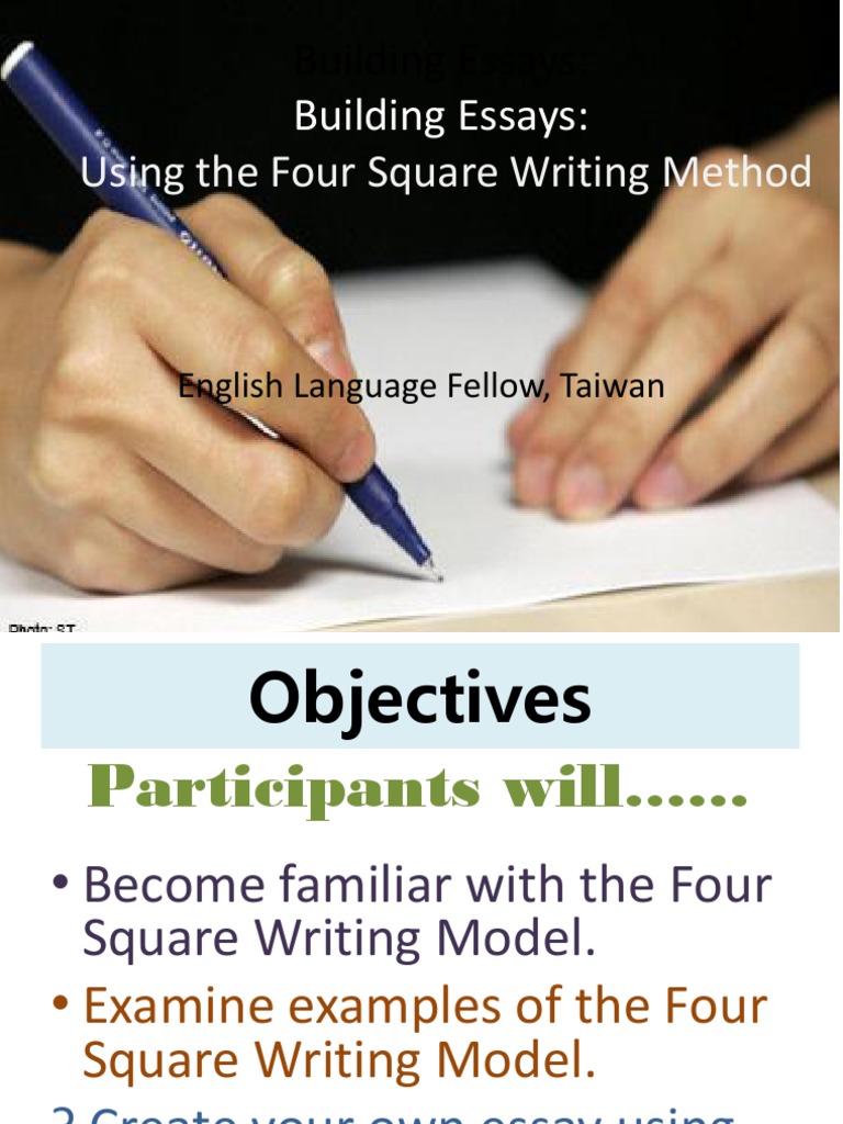 Using The Four Square Writing Method: Building Essays | PDF | Essays ...