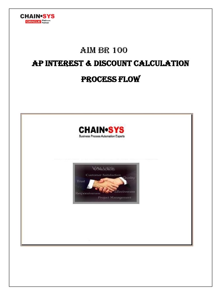 Oracle AP Interest & Discount Guide | PDF | Accounts Payable | Discounting