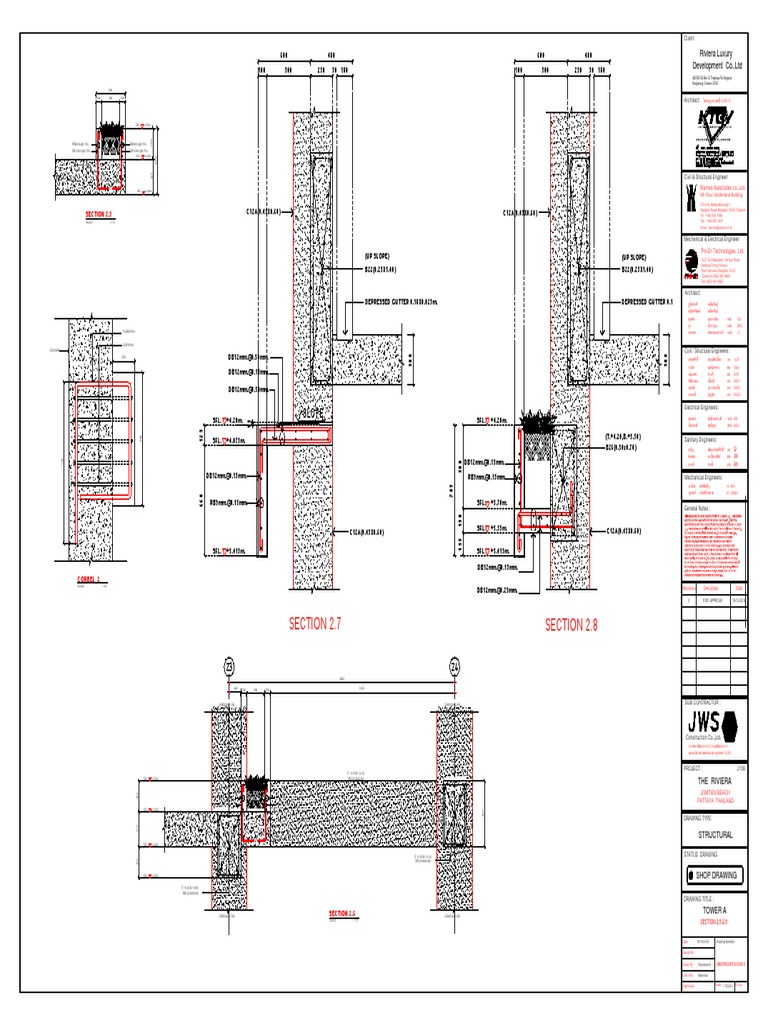 2nd Framing Plan Rev.1-Layout1 | PDF | Engineering