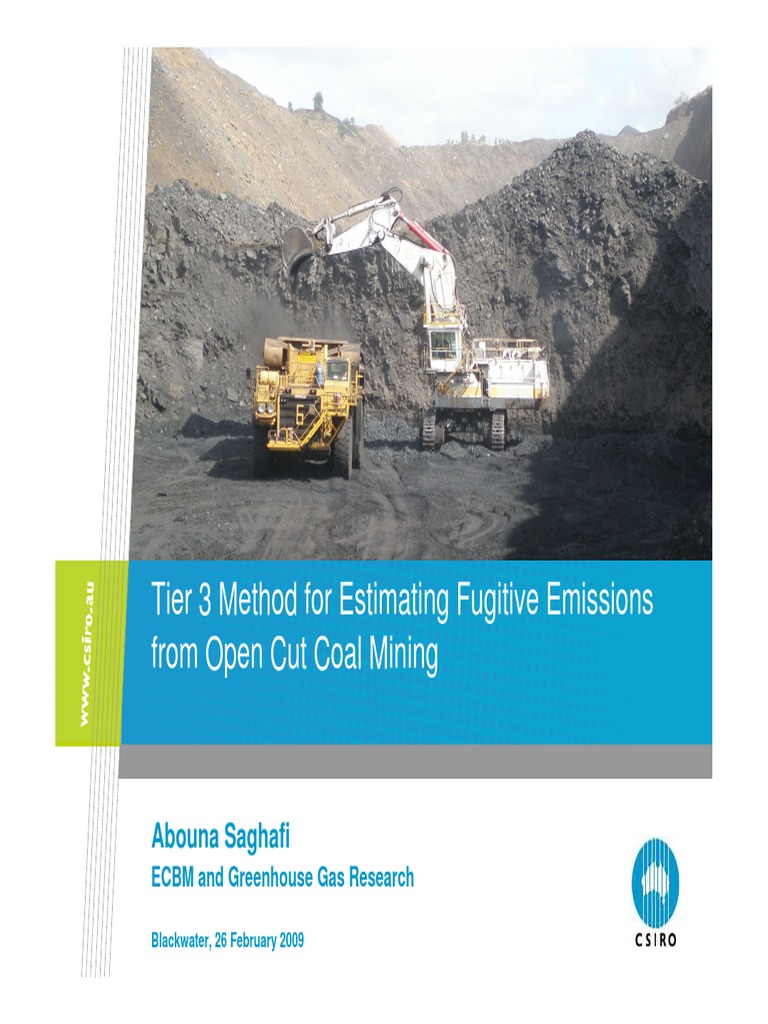 A Tier 3 Methodology for Accurately Estimating Fugitive Methane Emissions from Open Cut Coal ...