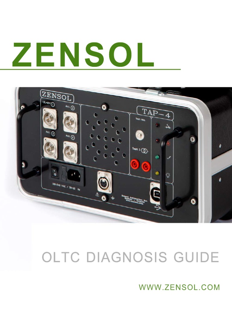 Zensol - OLTC Diagnosis Guide PDF | PDF | Telecommunications ...