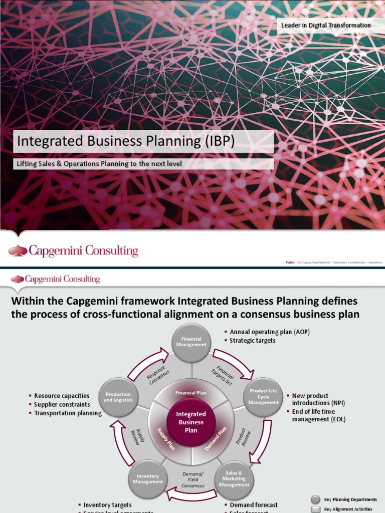 Integrated - Business - Planning - Ibp - 0 - Capgemini PDF | PDF | Sap ...