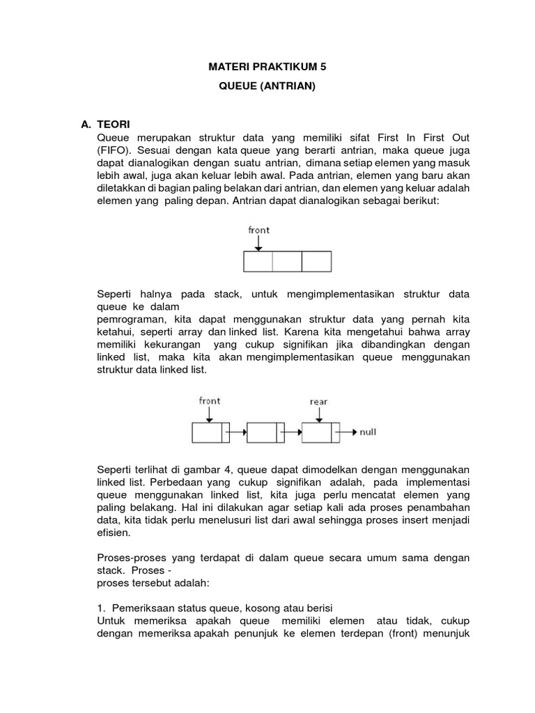 Praktikum Queue | PDF