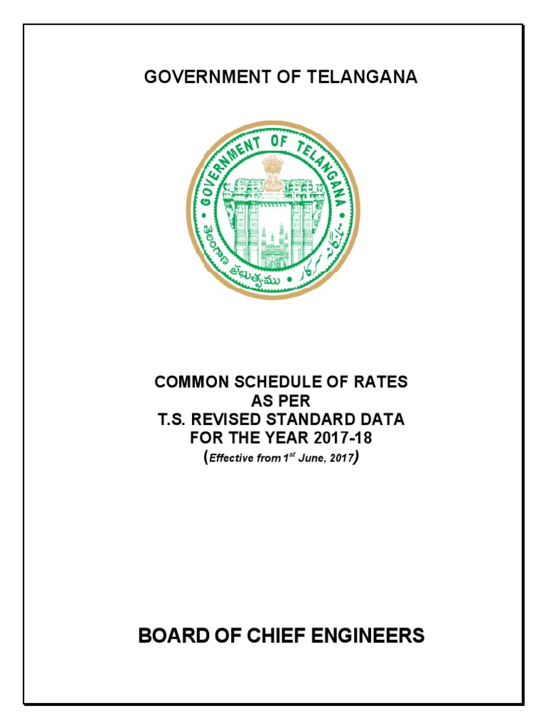 SoR 2017-18 | PDF | Construction Aggregate | Building Materials