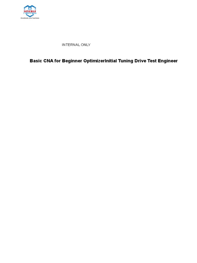 Basic Tuning For Initial Tuning Drive Test Engineer Rev | PDF | Gsm ...