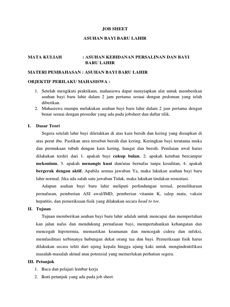 Jobsheet Pemfis BBL | PDF