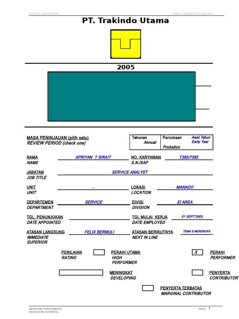 Assessment APRIAN-AW 2005 | PDF | Change | Leadership