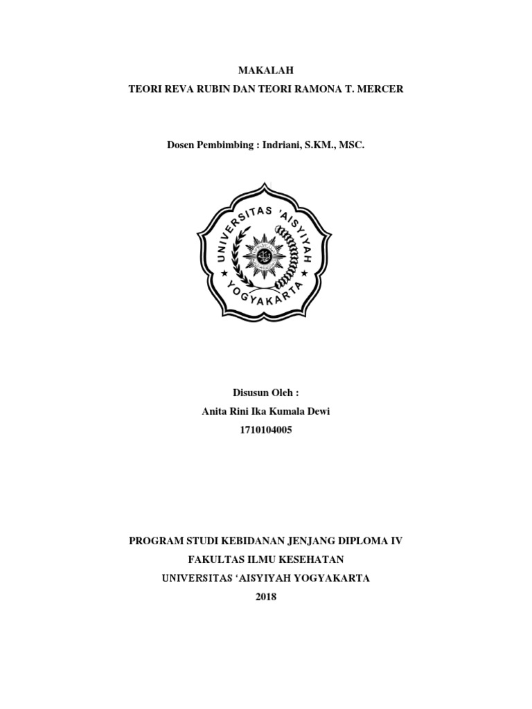 Reva Rubin Makalah Bu Indri | PDF