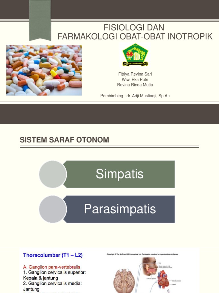 Fisiologi Dan Farmakologi Obat-Obatan Inotropik | PDF