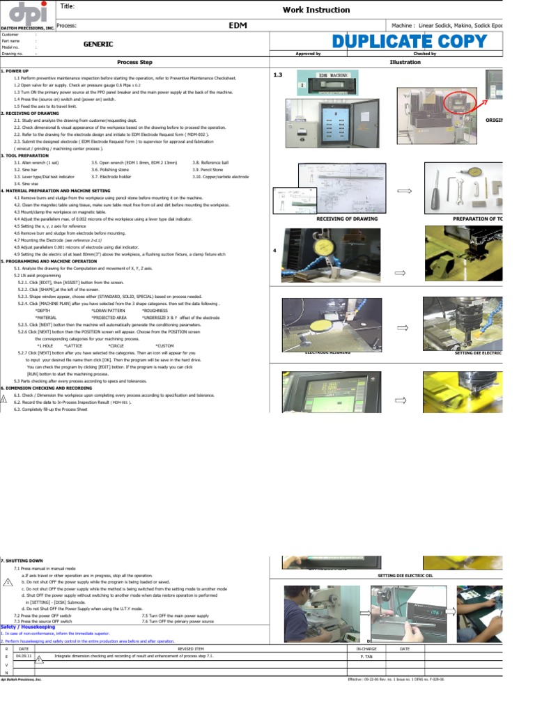 Generic: Process Step Illustration 1.3 | PDF | Machining | Tools
