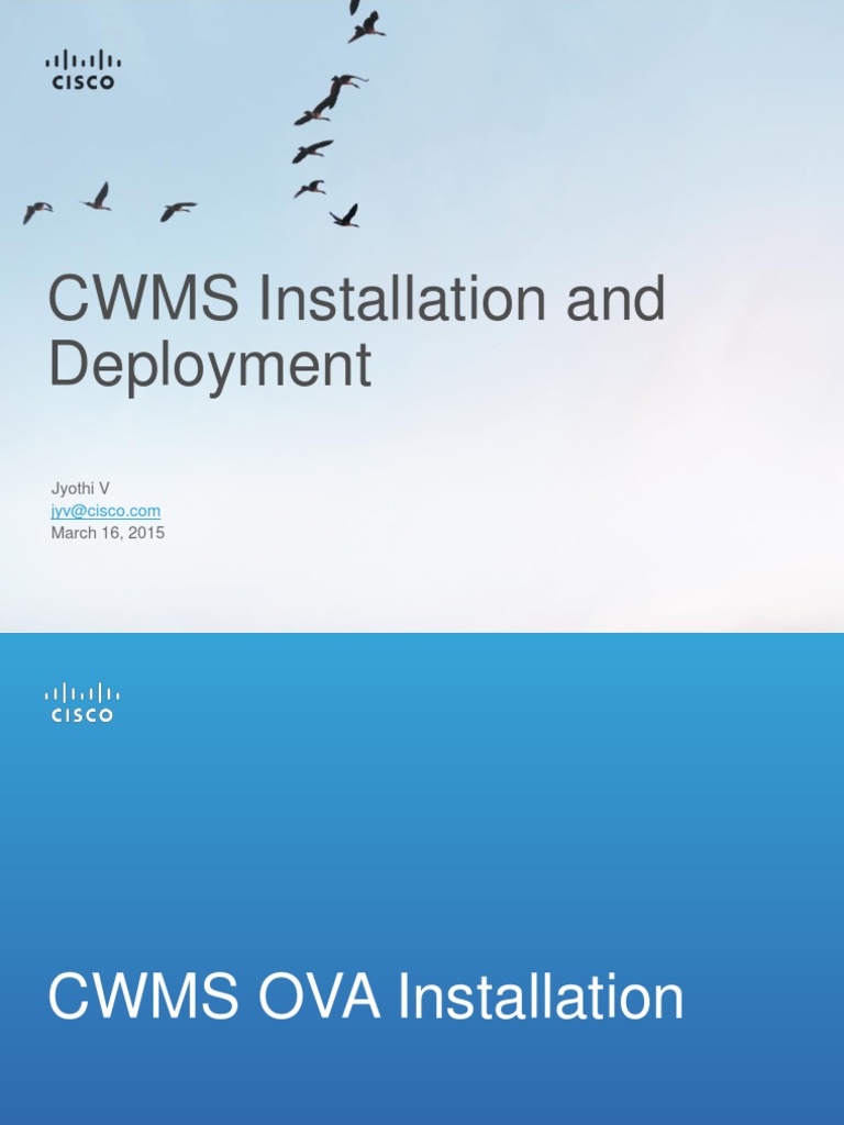 Cwms Install and Deploy | PDF