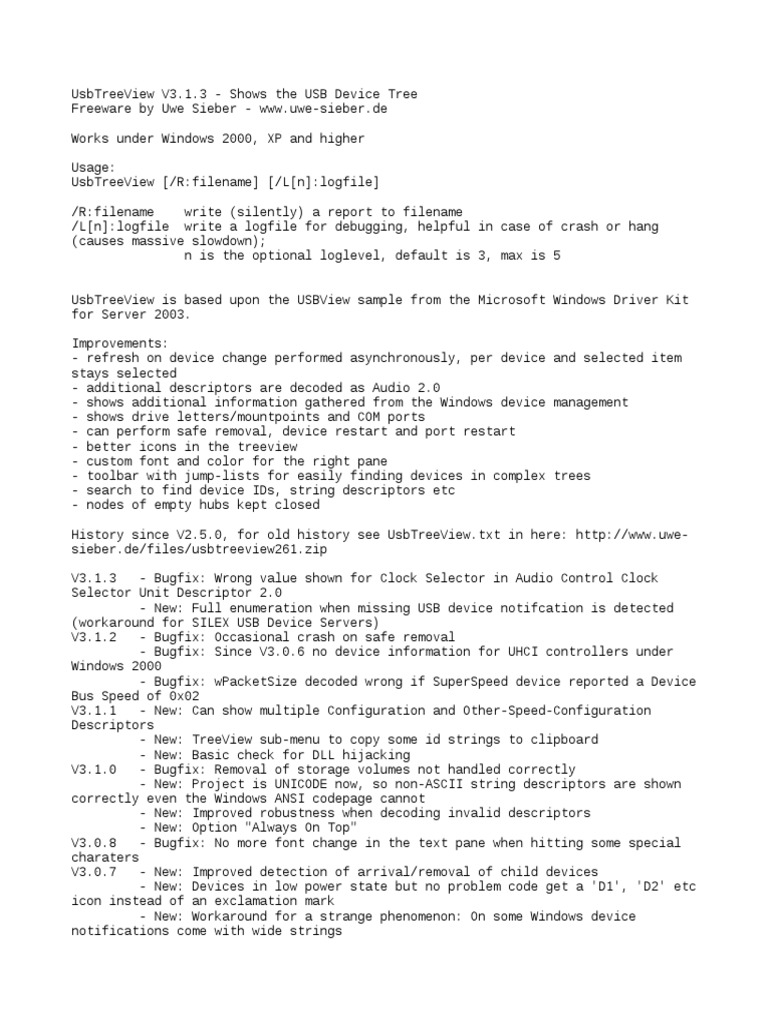 Usb Tree View | PDF | Usb | Device Driver