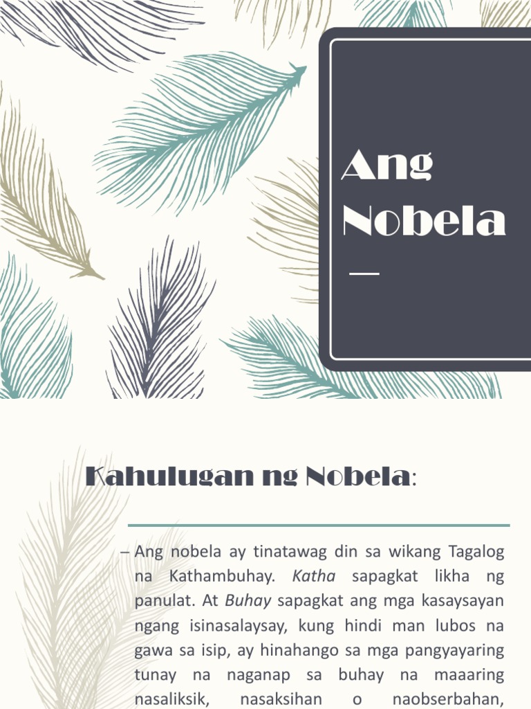 Ang Nobela