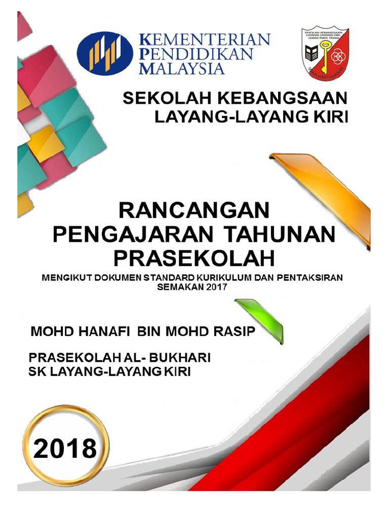 NEW RPT Prasekolah 2018 Ikut Penggal | PDF | Seni & Disiplin Bahasa