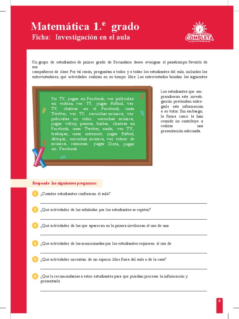 RP-MAT1-K01 - Ficha #1 | PDF | Estadísticas | Internet