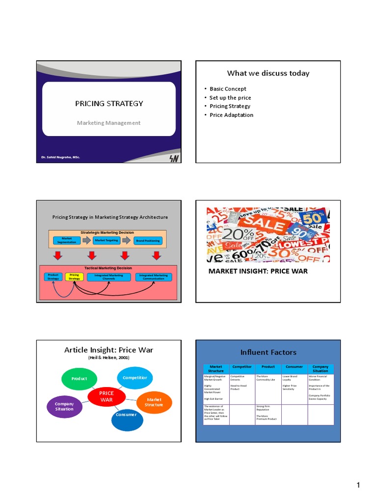 Pricing Strategy | PDF | Pricing | Prices
