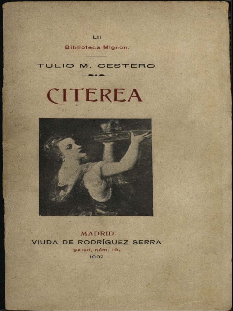 Citerea (Tulio Ml. Cestero) | PDF