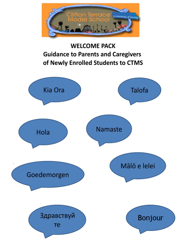 Welcome Pack | PDF | Literacy | Teachers