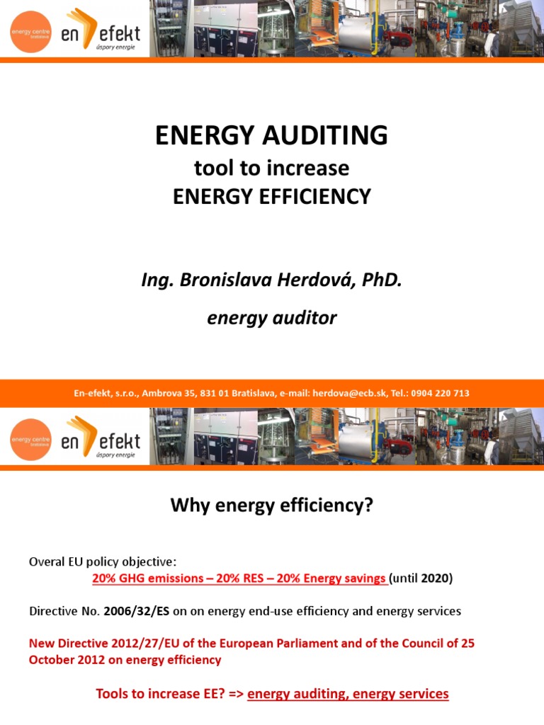 Energy Auditing: Tool To Increase Energy Efficiency | PDF | Hvac ...