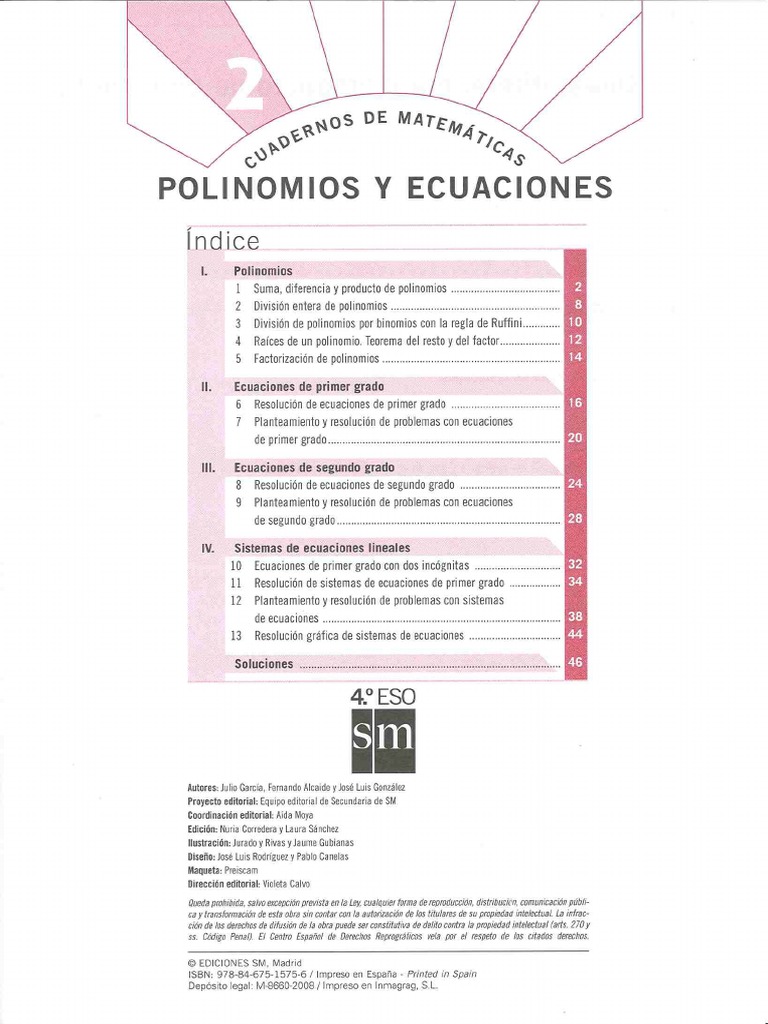 ECUACIONES | PDF