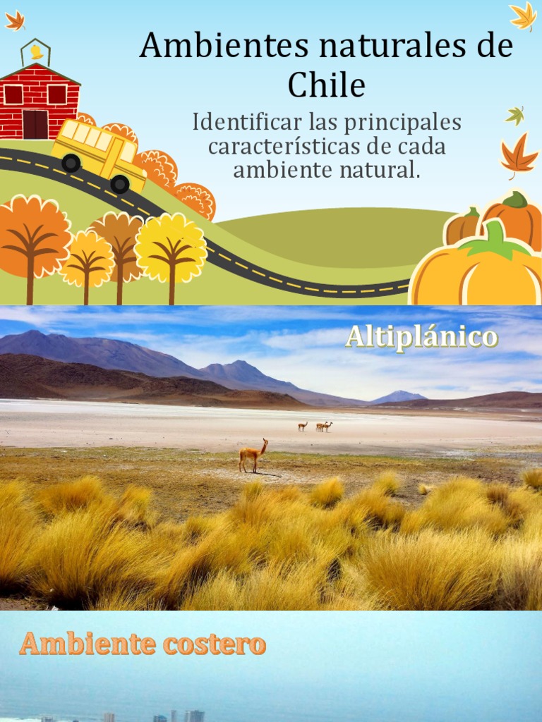 Ambientes Naturales de Chile: Características | PDF