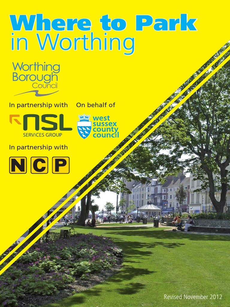 In Worthing: Where To Park | PDF | Parking | Parking Lot