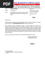 Surat Permohonan Pergantian Personil | PDF