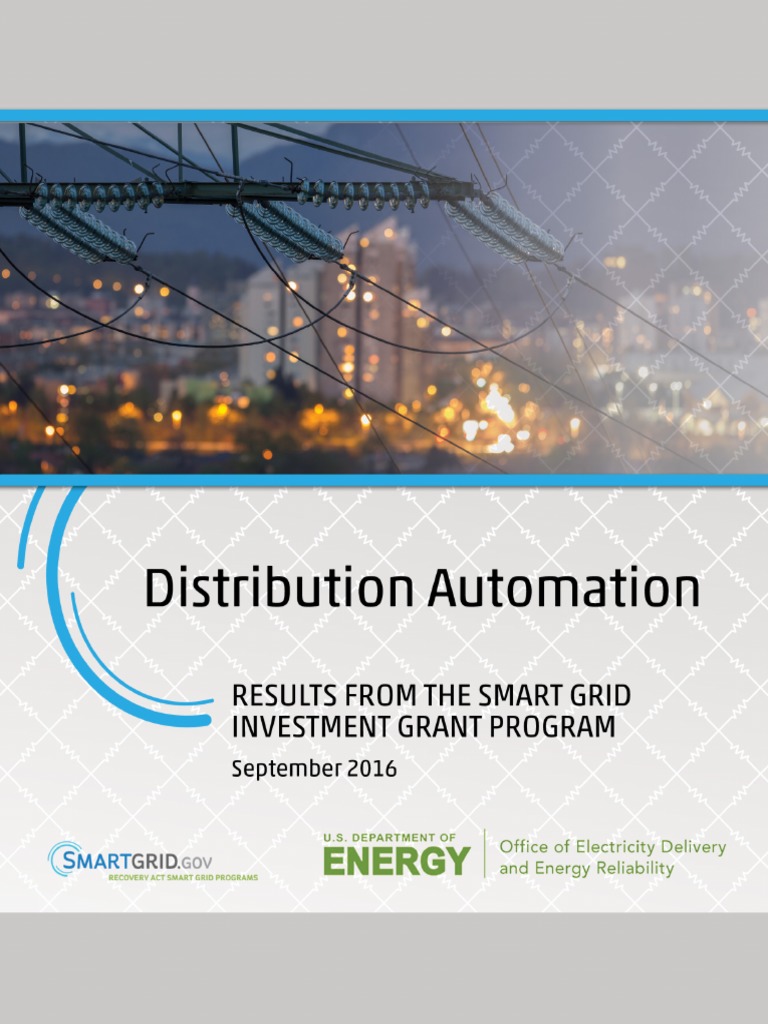 Distribution Automation Summary Report - 09!29!16 | PDF | Smart Grid ...