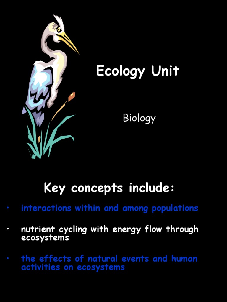 Ecology Notes | PDF | Food Web | Predation