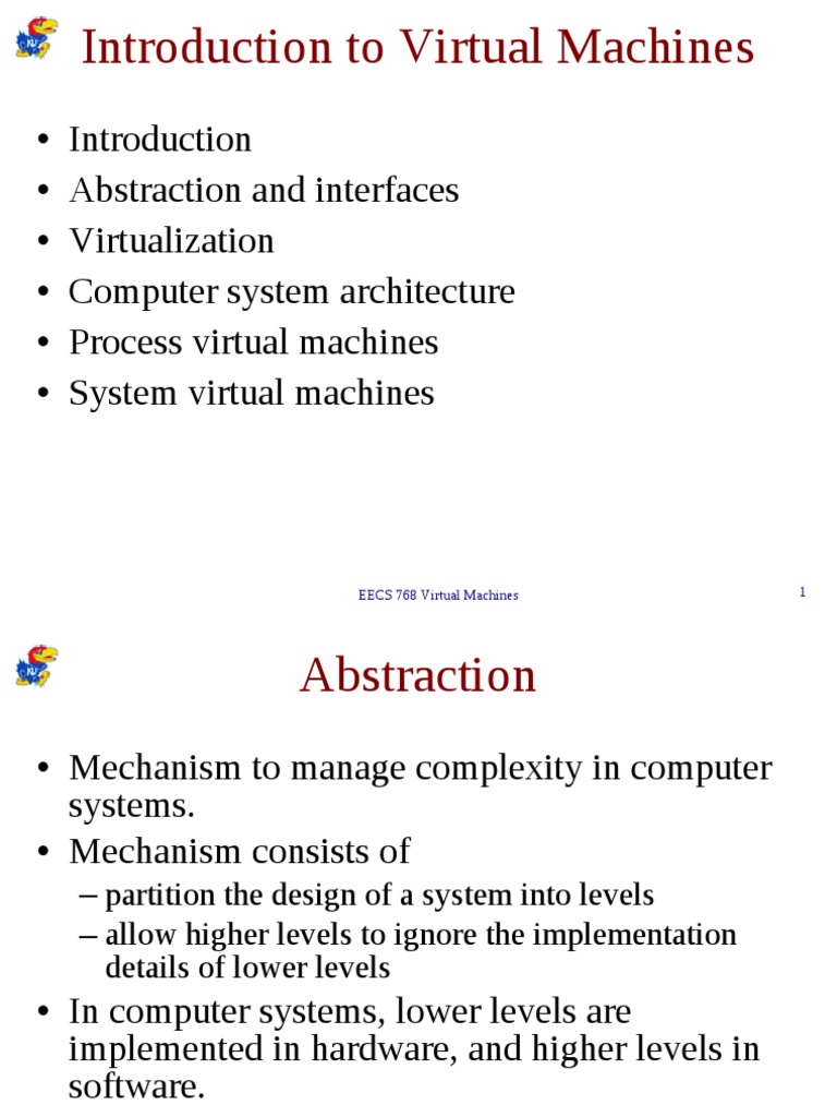 Chapter 1 | PDF | Virtual Machine | Operating System