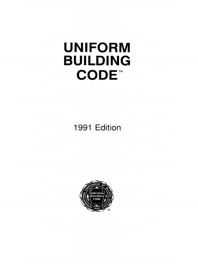 Ubc 1991 PDF | Download Free PDF | Building Code | Masonry