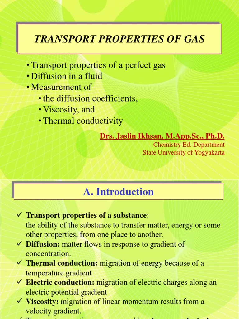Jas Gas Kinetic Transport | PDF | Diffusion | Flux