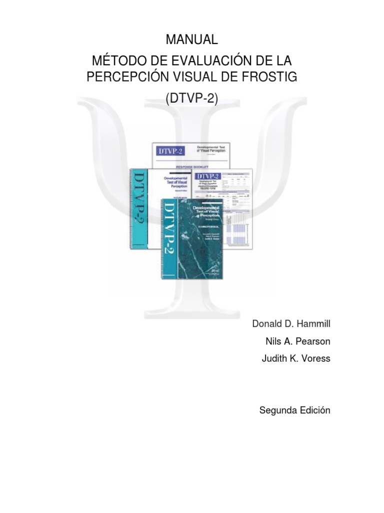 FROSTIG.pdf | Percepción | Información