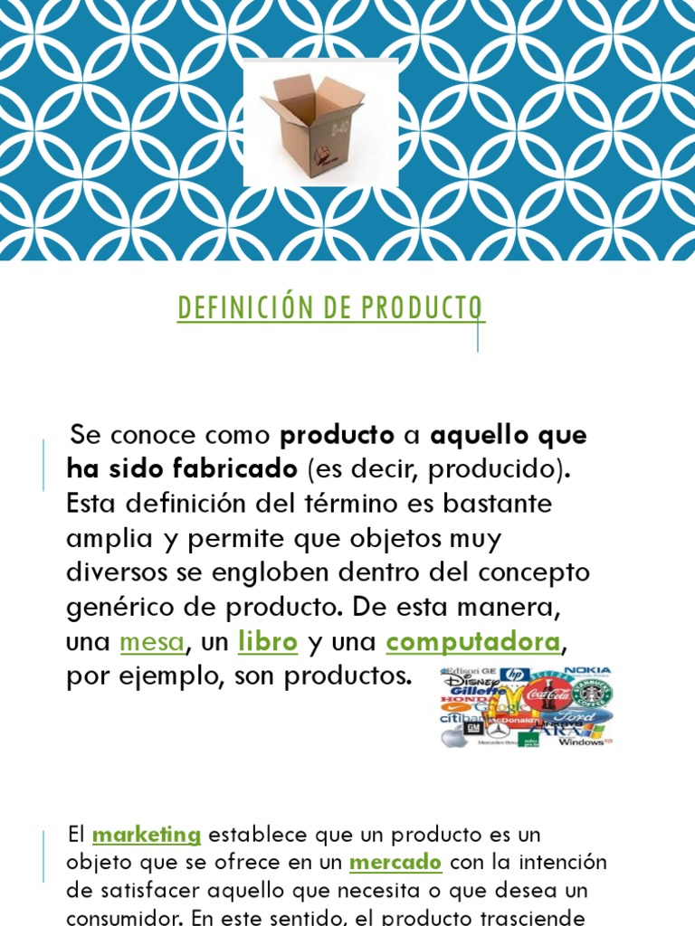 Definición de Producto | PDF