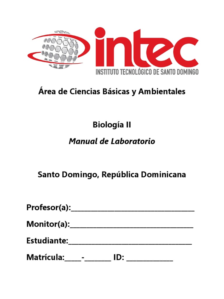 Manual BIO II - INTEC PDF | PDF | Mitosis | Dominancia (Genética)