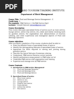 Food and Beverage Service Management Book | PDF | Distilled Beverages ...