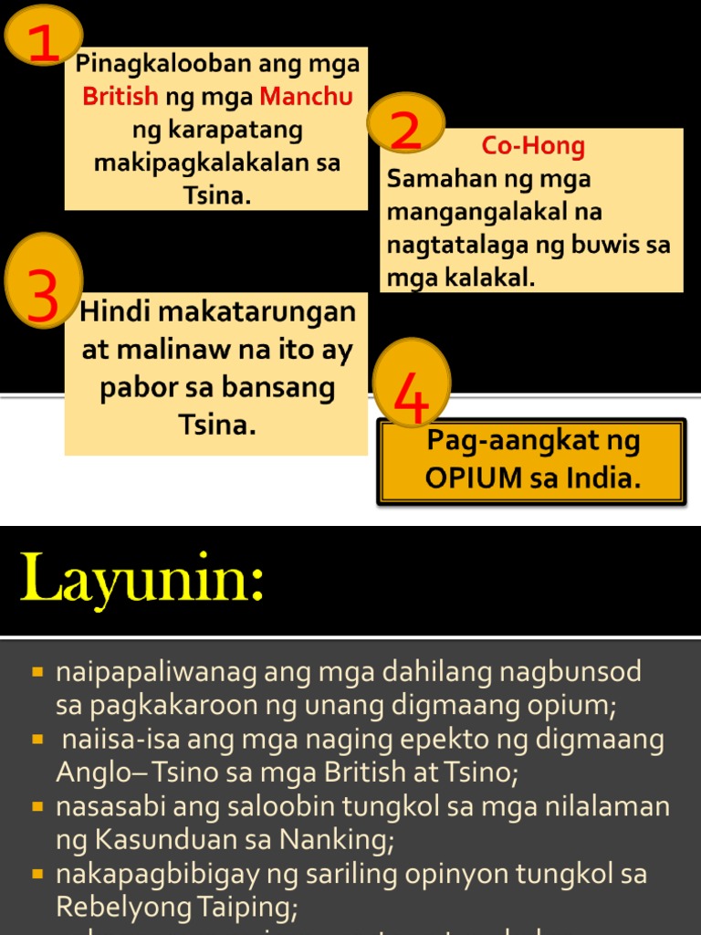 Digmaang Opium | PDF