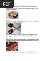 El Ayotl, La Marimba Instrumentos Autoctonos. | PDF | Instrumentos ...
