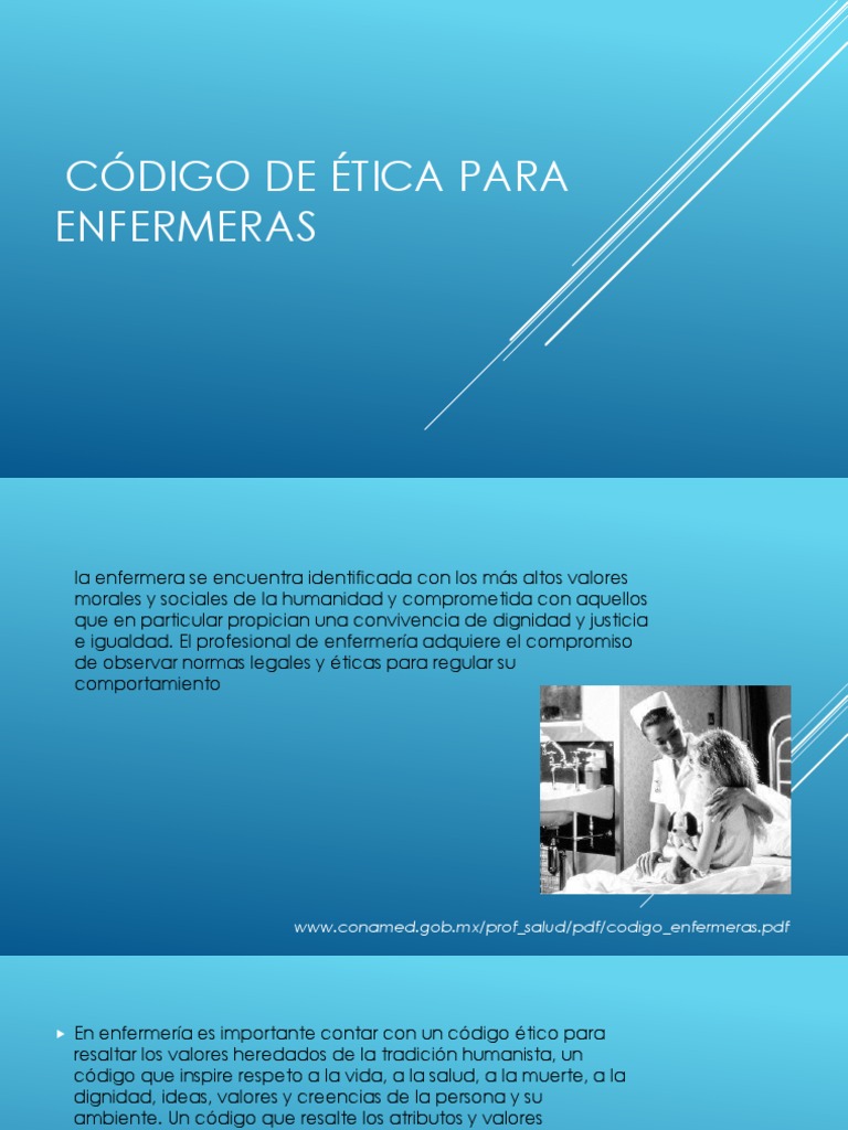 Codigo de Enfermeria | PDF | Moralidad | Comportamiento
