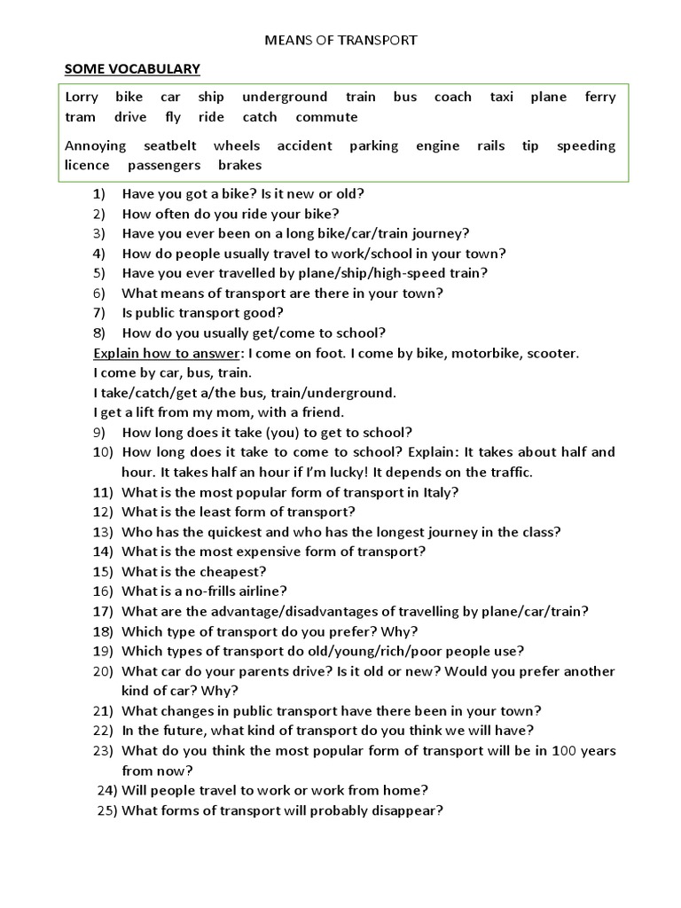 Questions For Grade 5 | PDF