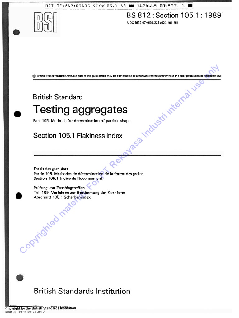 BS Standart 89 | PDF | Accuracy And Precision | Sheet Metal