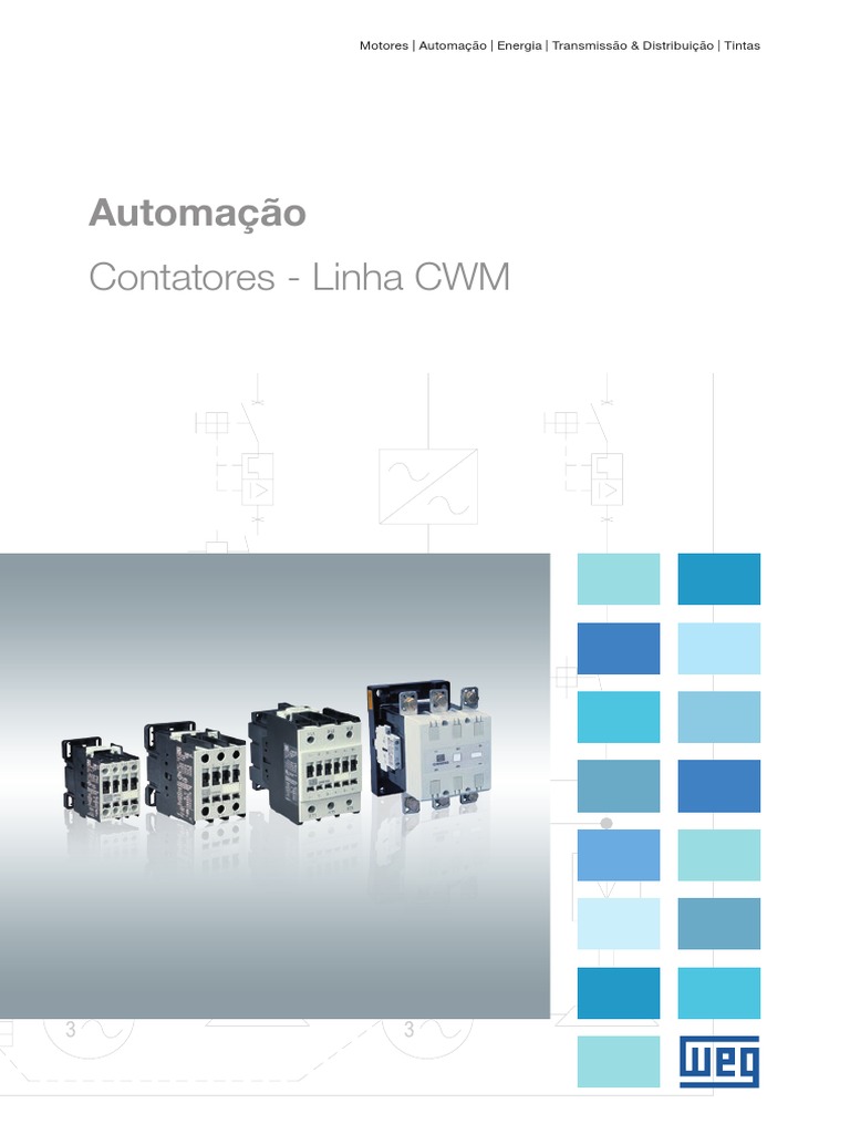 WEG Contatores Linha Cwm 50051271 Catalogo Portugues Br | Corrente ...