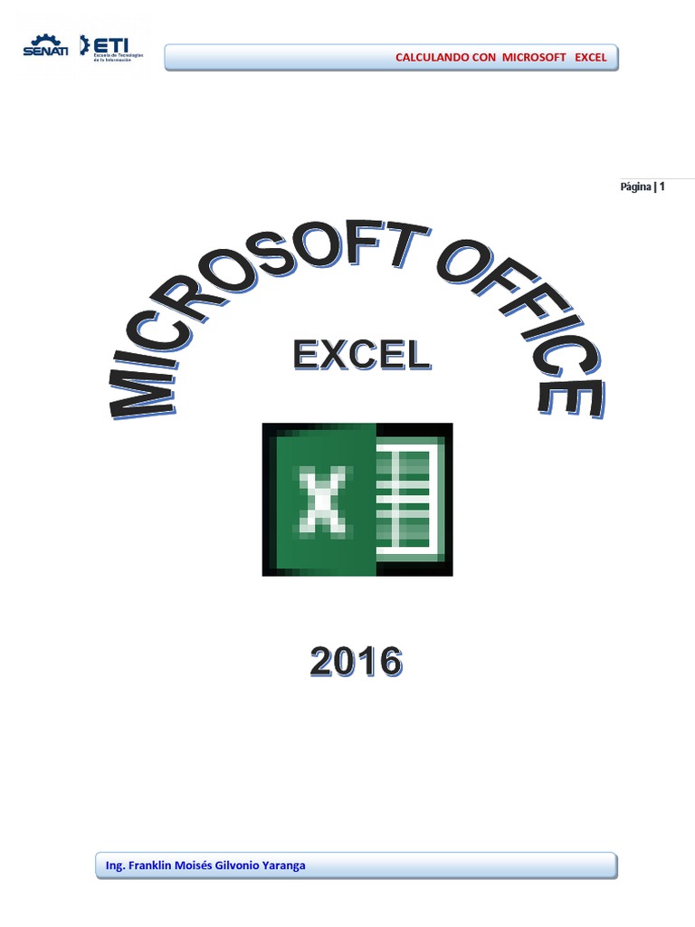 Manual de Excel5 PDF | PDF | Hoja de cálculo | Software de ciencia