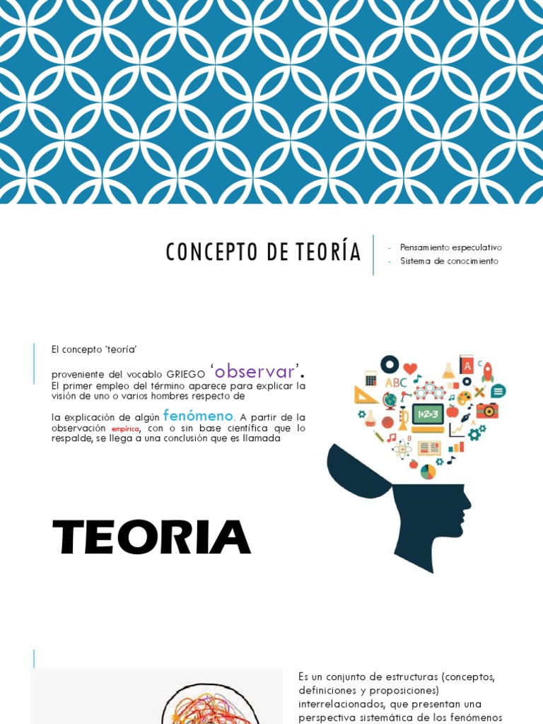 Concepto de Teoría | Teoría | Ciencia