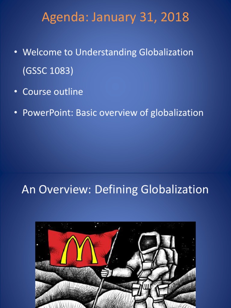 An Introduction To Globalization | PDF