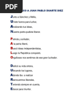 Poesía a Duarte